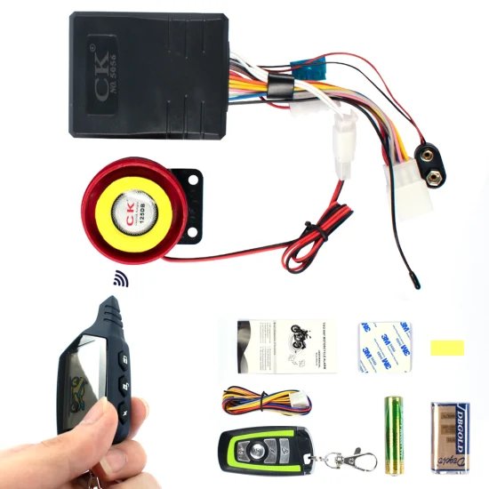 CK Two way Alarm System Passive Key Less Entry Remote Motorcycle High ...